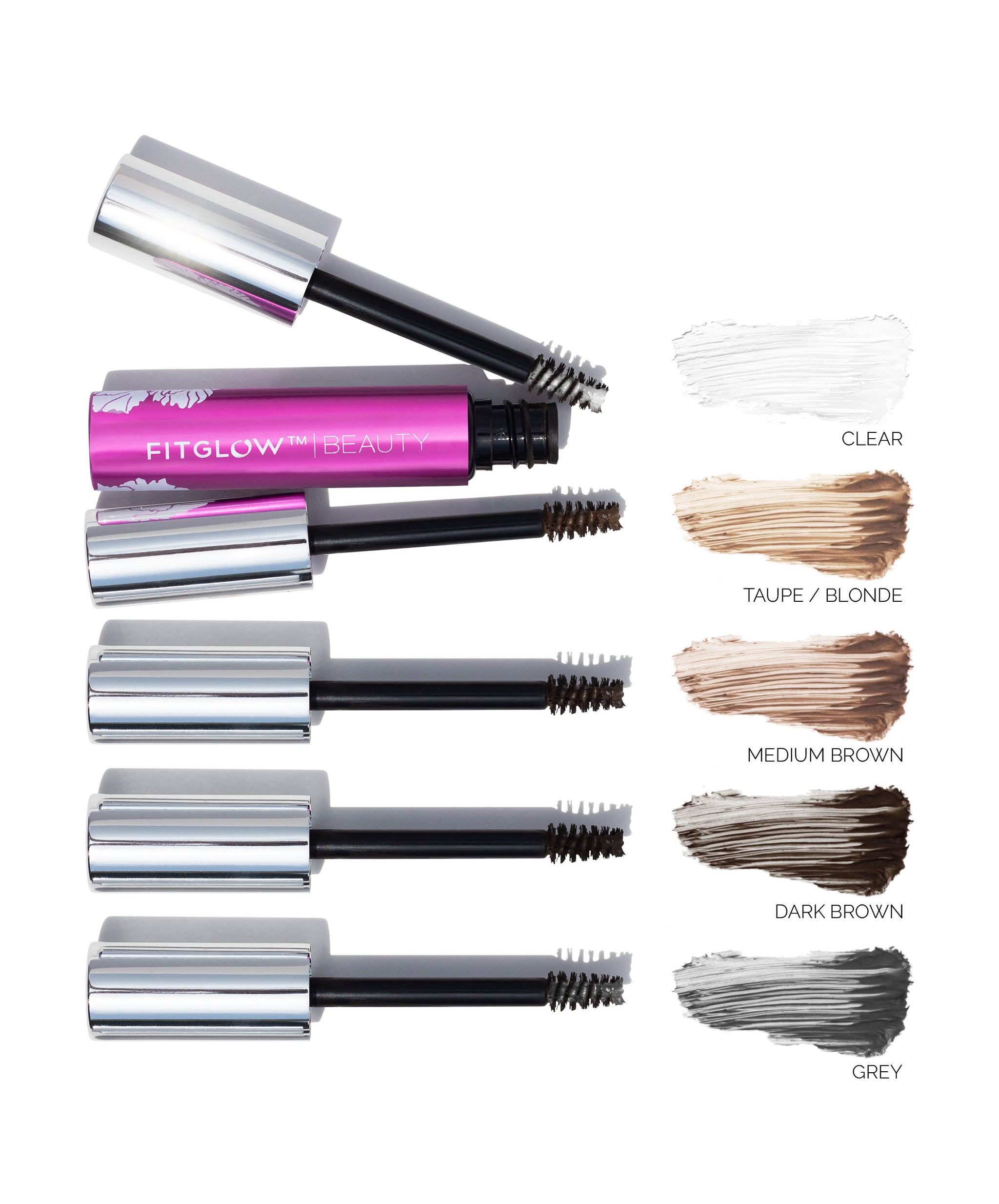 Vegan Brow Gel | Nutrient-Rich Formula For Brow Health | 5 Shades