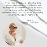 Calm Cleanser | Gently, Milky & for Sensitive Skin - Fitglow Beauty