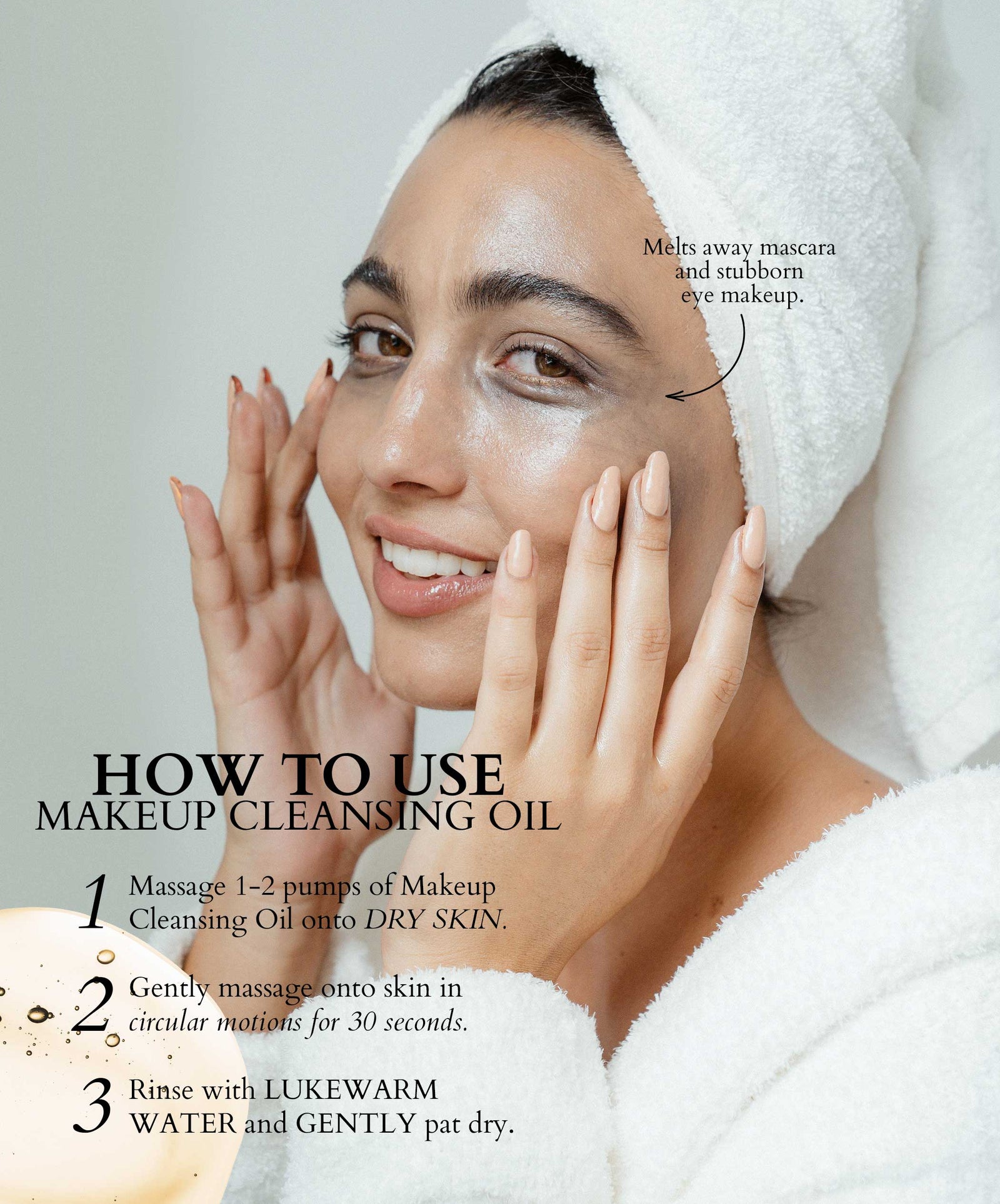 Makeup Oil Cleanser | Removes Dirt & Nourishes with Antioxidants